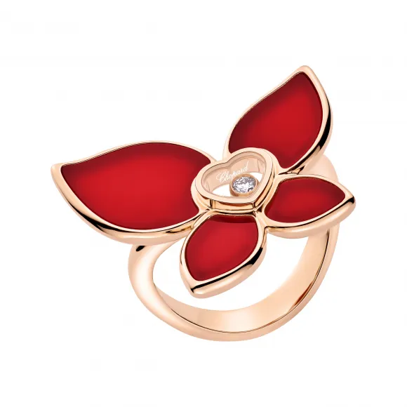 萧邦/Chopard Happy Butterfly X Mariah Carey 女士 戒指 828599-5018-小迈步海淘品牌官网