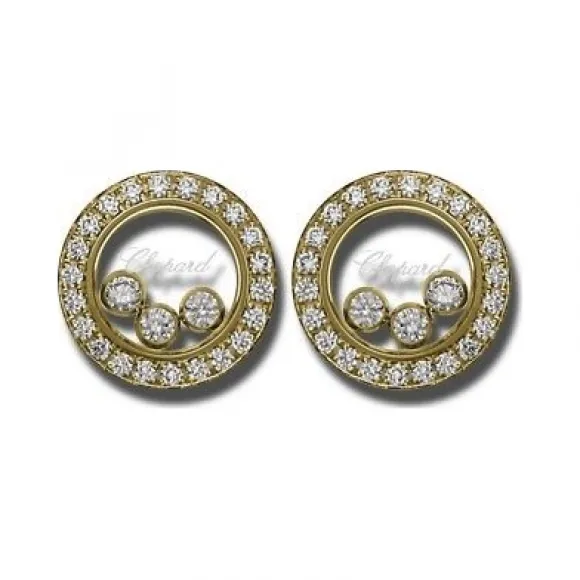 萧邦/Chopard 耳饰 83A018-0201-小迈步海淘品牌官网