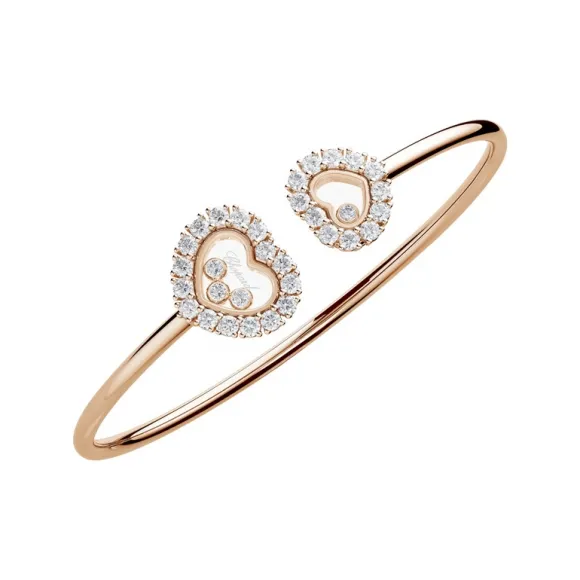 萧邦/Chopar Happy Diamonds - Happy Diamonds Icons Joaillerie 手镯 85A615 ...