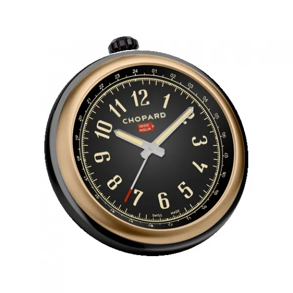 萧邦/Chopard CLASSIC RACING座钟 黑色&玫瑰金色金属 | 95020-0125-小迈步海淘品牌官网