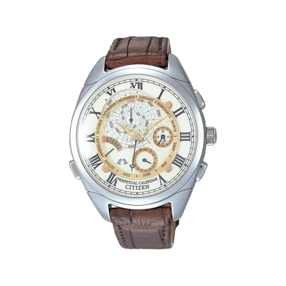 西铁城/Citizen 45MM 不锈钢 石英 男表 AG6200-07P-小迈步海淘品牌官网