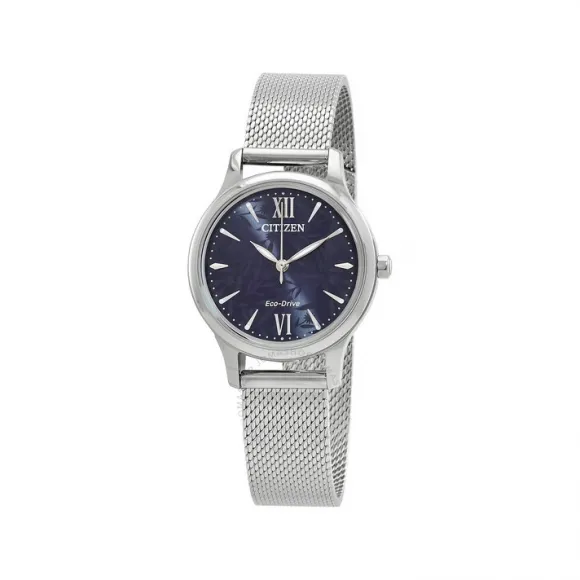 西铁城/Citizen 30.5 MM 不锈钢 Eco-Drive 女表 EM0899-81L-小迈步海淘品牌官网