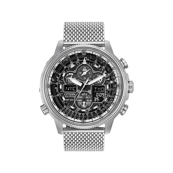 西铁城/Citizen Navihawk A-T 环保驾驶 男表 JY8030-83E-小迈步海淘品牌官网