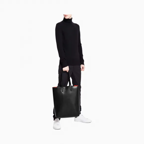 卡尔文·克莱恩/Calvin Klein CALVIN KLEIN男装品牌Logo简约背提包 BH0248T7800-CKCK-小迈步海淘品牌官网