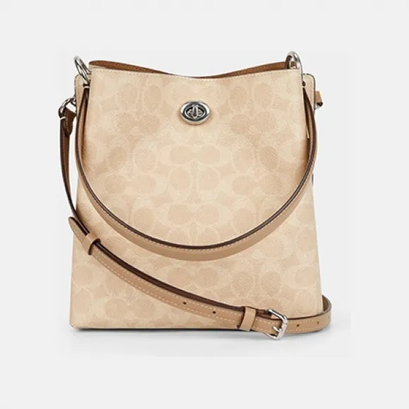 蔻驰/Coach 经典标志CHARLIE 21号水桶包 1027-LHPVT-小迈步海淘品牌官网