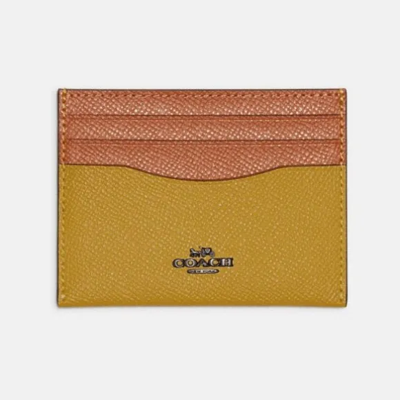 蔻驰/Coach 拼色卡包 12070-V5RQD-小迈步海淘品牌官网