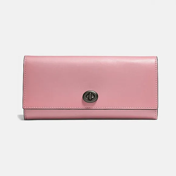 蔻驰/Coach 铬鞣皮革信封钱包 12134 BPDRO-小迈步海淘品牌官网