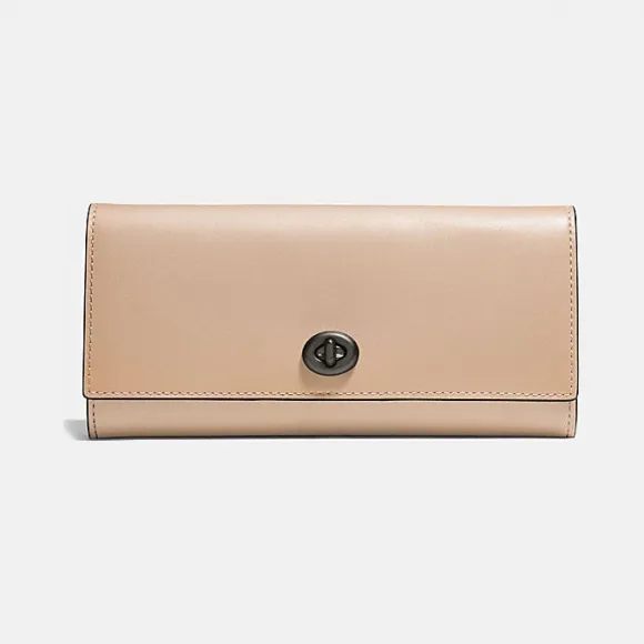 蔻驰/Coach 铬鞣皮革信封钱包 12134_BPEQO-小迈步海淘品牌官网