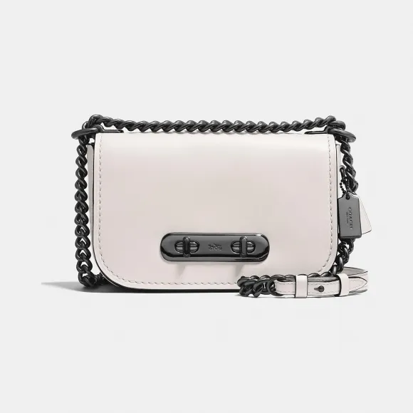 蔻驰/Coach 铬鞣皮革COACH SWAGGER 20单肩包 18858 GMCHK-小迈步海淘品牌官网