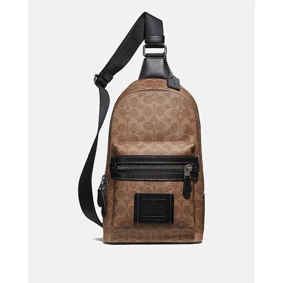 蔻驰/Coach Academy Pack In Signature Canvas32217Jikha-小迈步海淘品牌官网