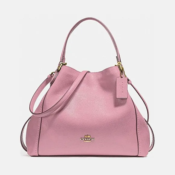 蔻驰/Coach 抛光粒面皮革EDIE 28单肩包 57124_LIROS-小迈步海淘品牌官网