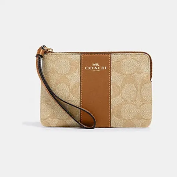 蔻驰/Coach 经典标志角拉链腕包 58035-IMNLJ-小迈步海淘品牌官网