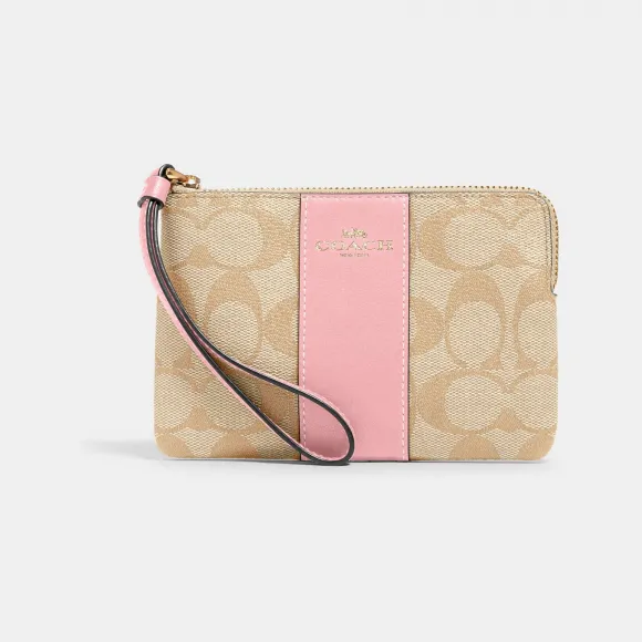 蔻驰/Coach 标志性帆布角拉链腕带 58035-IMSDJ-小迈步海淘品牌官网