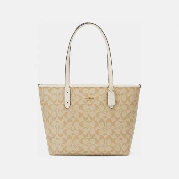 蔻驰/Coach 经典标志CITY拉链托特包 58292-IMDQC-小迈步海淘品牌官网