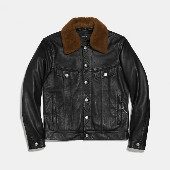 蔻驰/Coach 卡车夹克 59610 BLK-小迈步海淘品牌官网