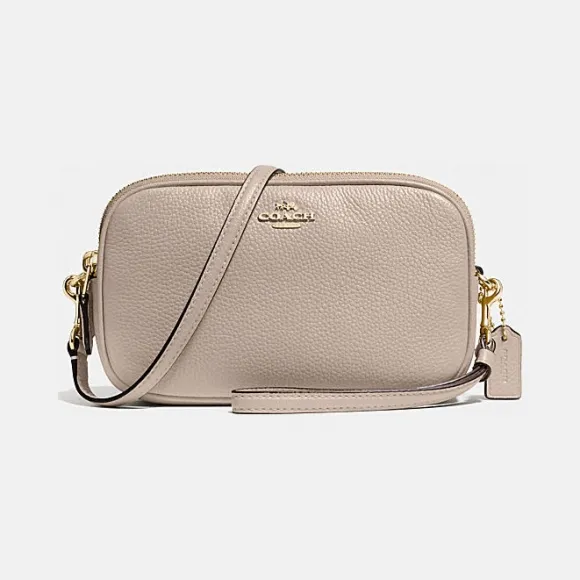 蔻驰/Coach 抛光粒面皮革Sadie手袋 65547_SVC2J-小迈步海淘品牌官网