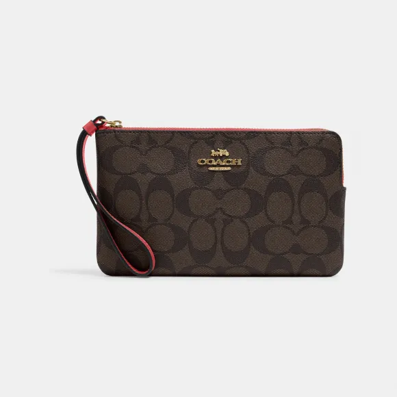 蔻驰/Coach 标志性帆布大角拉链腕带 6648-IMUOE-小迈步海淘品牌官网