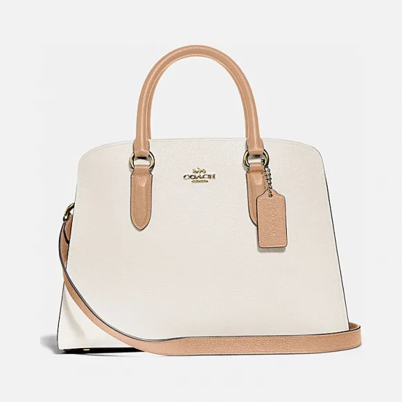蔻驰/Coach 拼色CHANNING手提包 76089_GDCAH-小迈步海淘品牌官网