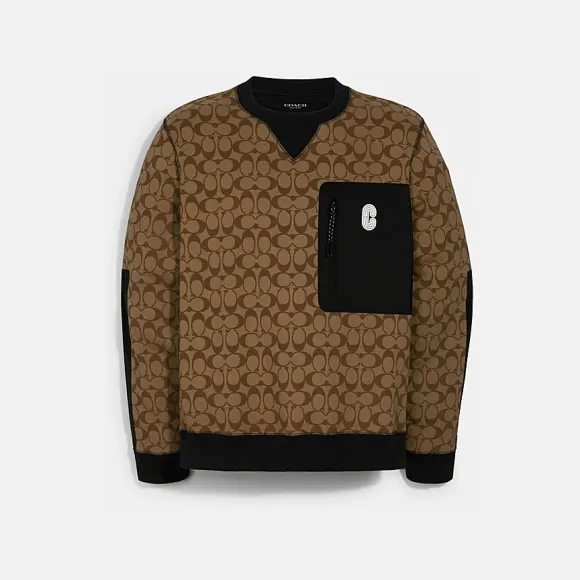 蔻驰/Coach MIXED MEDIA运动衫 89748-OFZ-小迈步海淘品牌官网