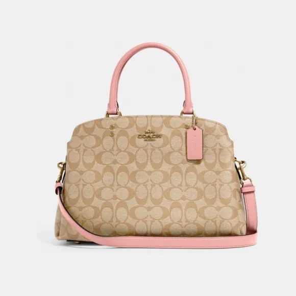 蔻驰/Coach 标志性帆布 Lillie 手提包 91495-IMSDJ-小迈步海淘品牌官网