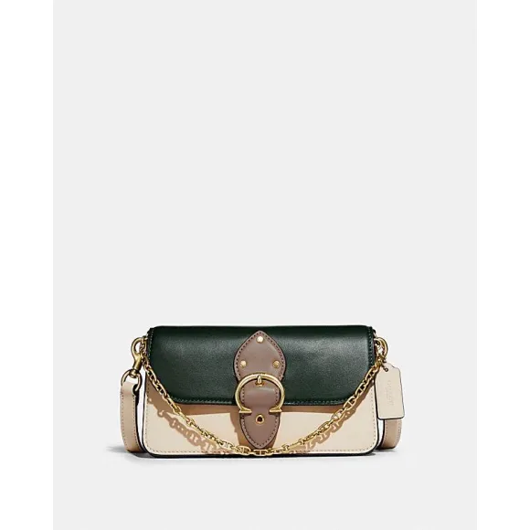 蔻驰/Coach 拼色BEAT斜挎手拿包 C2617-B4SZG-小迈步海淘品牌官网