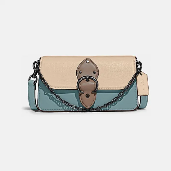 蔻驰/Coach 拼色BEAT斜挎手拿包 C2617-V5O4S-小迈步海淘品牌官网