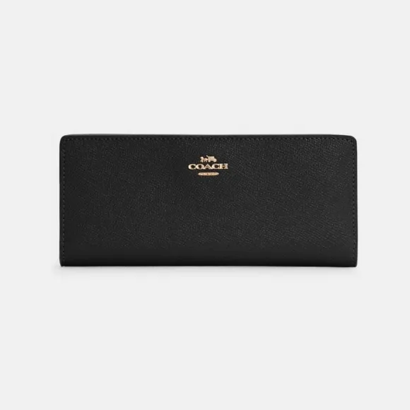 蔻驰/Coach 修身钱包 C3440-IMBLK-小迈步海淘品牌官网