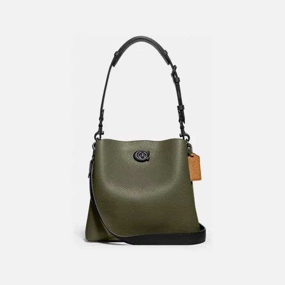 蔻驰/Coach Willow 拼色水桶包 C3766-V5PC0-小迈步海淘品牌官网