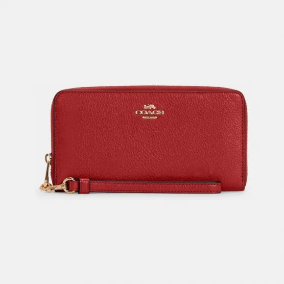 蔻驰/Coach 长款拉链钱包 C4451-IMF8Q-小迈步海淘品牌官网
