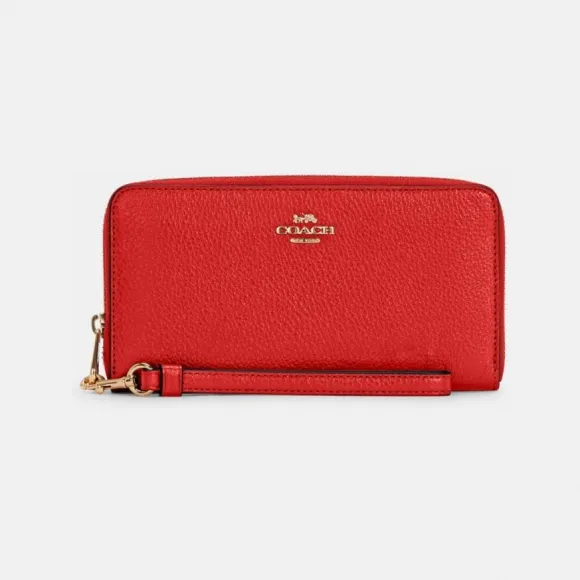 蔻驰/Coach 长款拉链钱包 C4451-IMQRG-小迈步海淘品牌官网