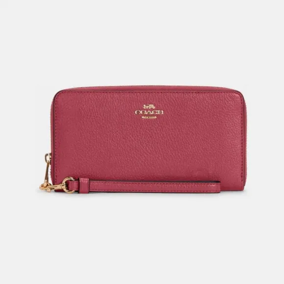 蔻驰/Coach 长款拉链钱包 C4451-IMROU-小迈步海淘品牌官网