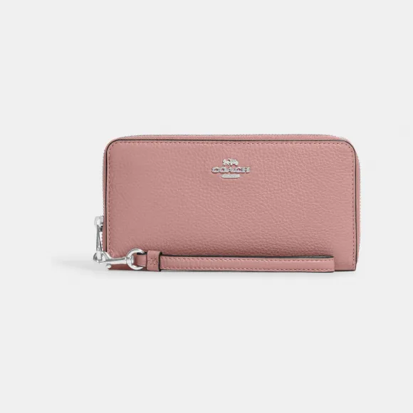 蔻驰/Coach 长款全拉链钱包 C4451-SV-XR-小迈步海淘品牌官网