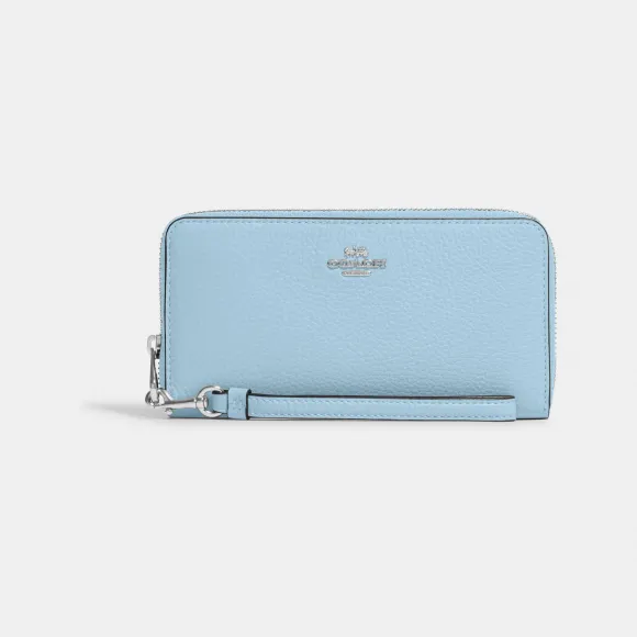 蔻驰/Coach 长款全拉链钱包 C4451-SVQVE-小迈步海淘品牌官网