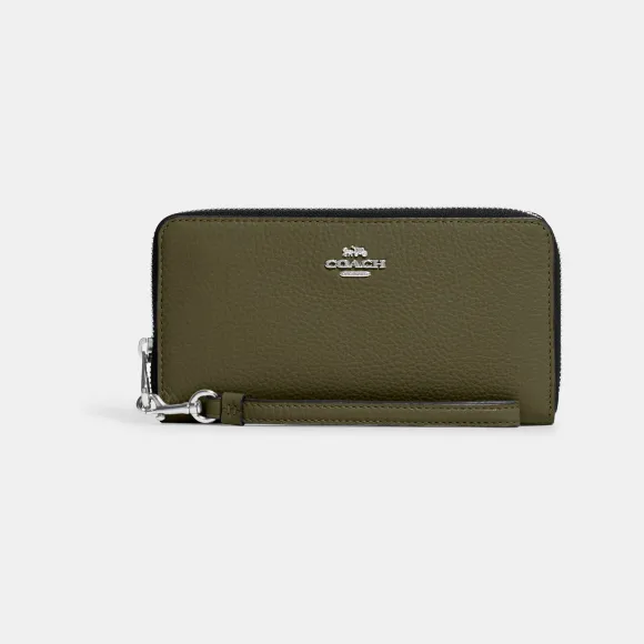 蔻驰/Coach 长款全拉链钱包 C4451-SVRM3-小迈步海淘品牌官网