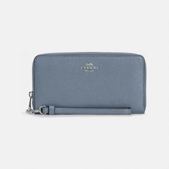 蔻驰/Coach 长款拉链钱包 C4451-SVS9X-小迈步海淘品牌官网