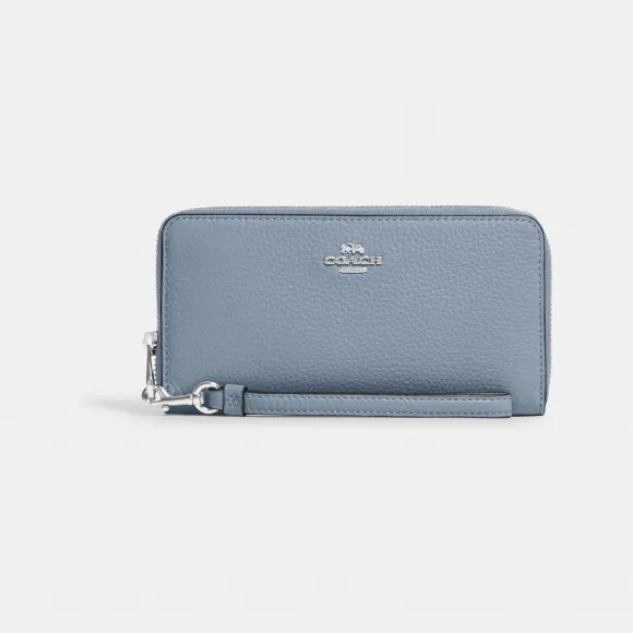 蔻驰/Coach 长款全拉链钱包 C4451-SVW3K-小迈步海淘品牌官网