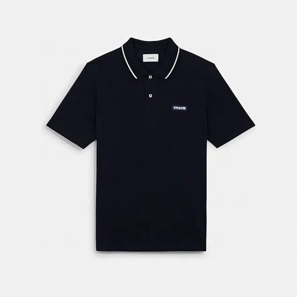 蔻驰/Coach 基本款POLO衫 C5762-NAV-小迈步海淘品牌官网