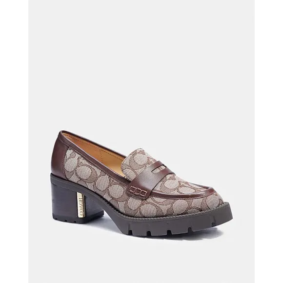 蔻驰/Coach CORA乐福高跟鞋 C5909-S8W-6.5B-小迈步海淘品牌官网