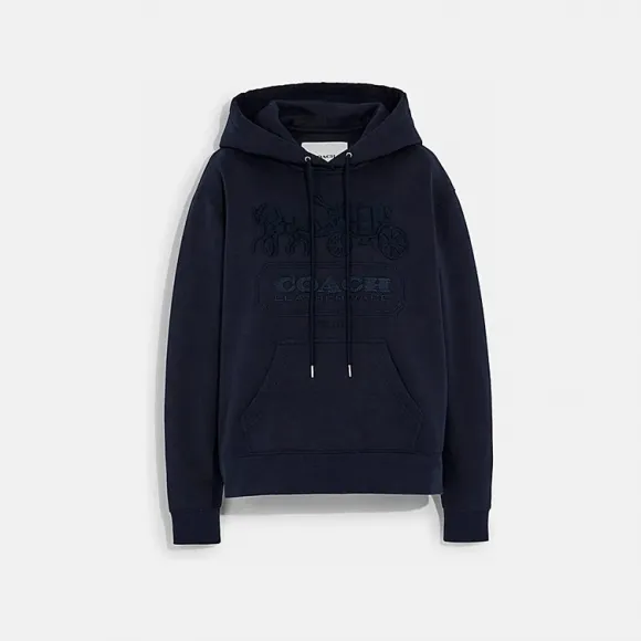 蔻驰/Coach 马车图案连帽卫衣 C6149-NAV-小迈步海淘品牌官网