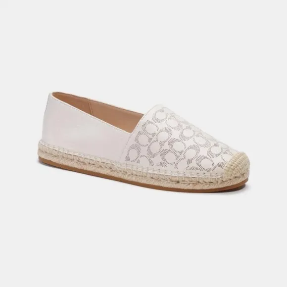 蔻驰/Coach 白垩色 皮革 休闲便鞋 C6763-CHK-7C-小迈步海淘品牌官网