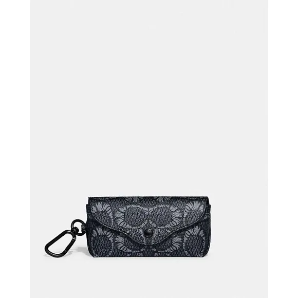 蔻驰/Coach COACH X MICHAEL B. JORDAN 干化经典标志帆布 CHARTER 太阳镜盒 C6931-CHR-小迈步海 ...