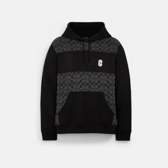 蔻驰/Coach 签名连帽衫 C7828-R8E-XS-小迈步海淘品牌官网