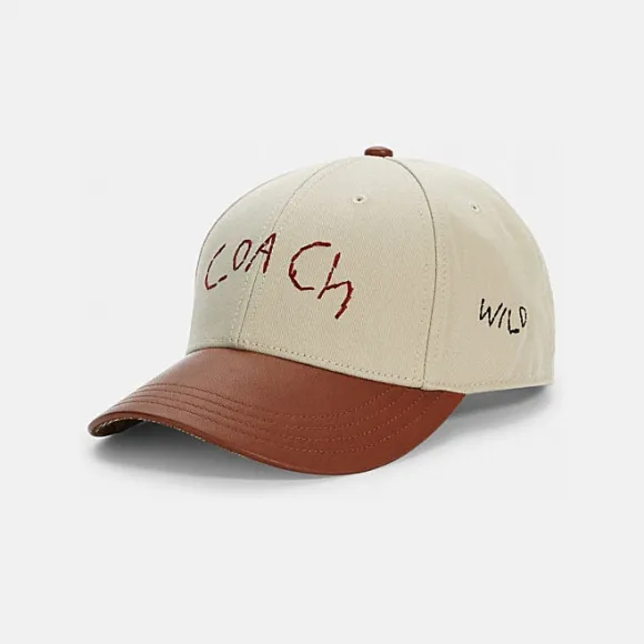 蔻驰/Coach 日记文字棒球帽 C8116-STN-小迈步海淘品牌官网