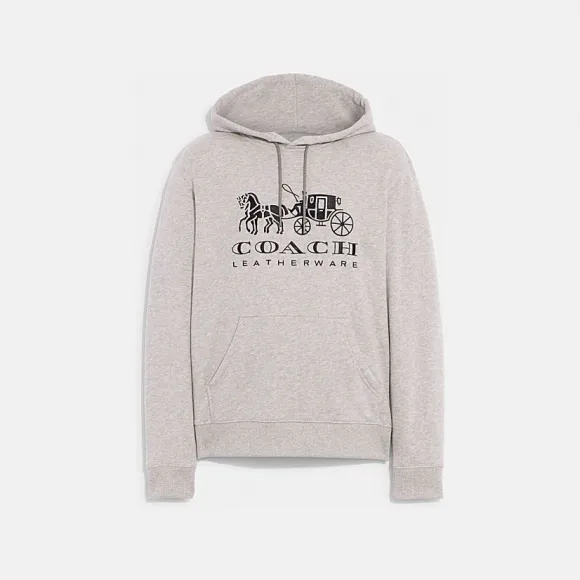 蔻驰/Coach 马车图案连帽卫衣 C9113-HGR-小迈步海淘品牌官网