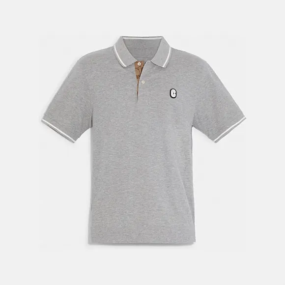 蔻驰/Coach 经典标志细节POLO衫 C9513-LEB-小迈步海淘品牌官网