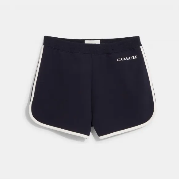 蔻驰/Coach 必备复古运动短裤 C9890-NAV-小迈步海淘品牌官网