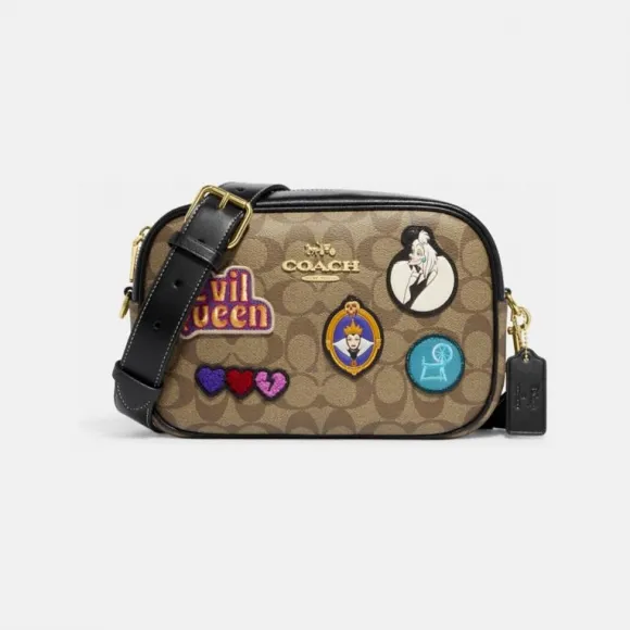 蔻驰/Coach Disney X Coach Jamie 标志性帆布拼贴相机包 CC151-IME7V-小迈步海淘品牌官网
