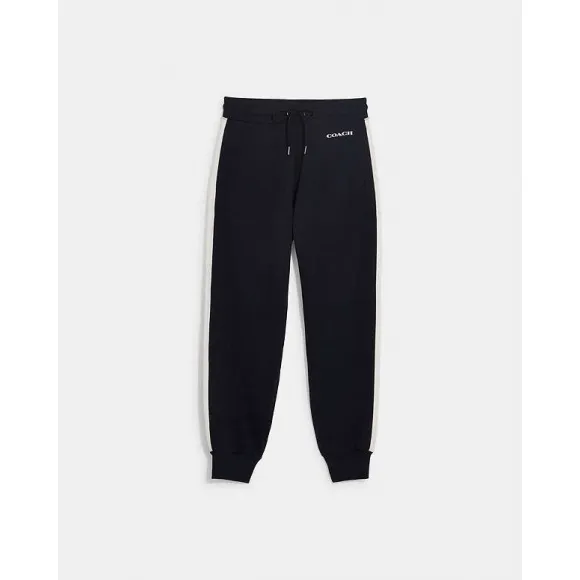 蔻驰/Coach 签名慢跑裤 CE417-NAV-小迈步海淘品牌官网