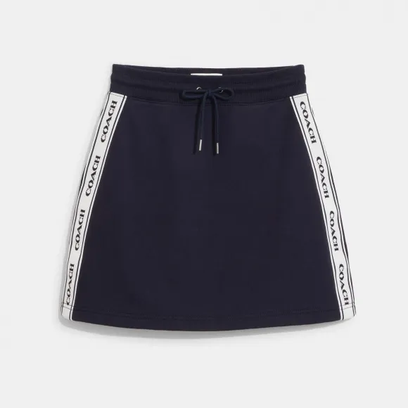 蔻驰/Coach A字短裙 CE422-NAV-L-小迈步海淘品牌官网