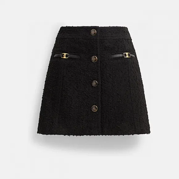 蔻驰/Coach 半身裙 CM415-BLK-小迈步海淘品牌官网